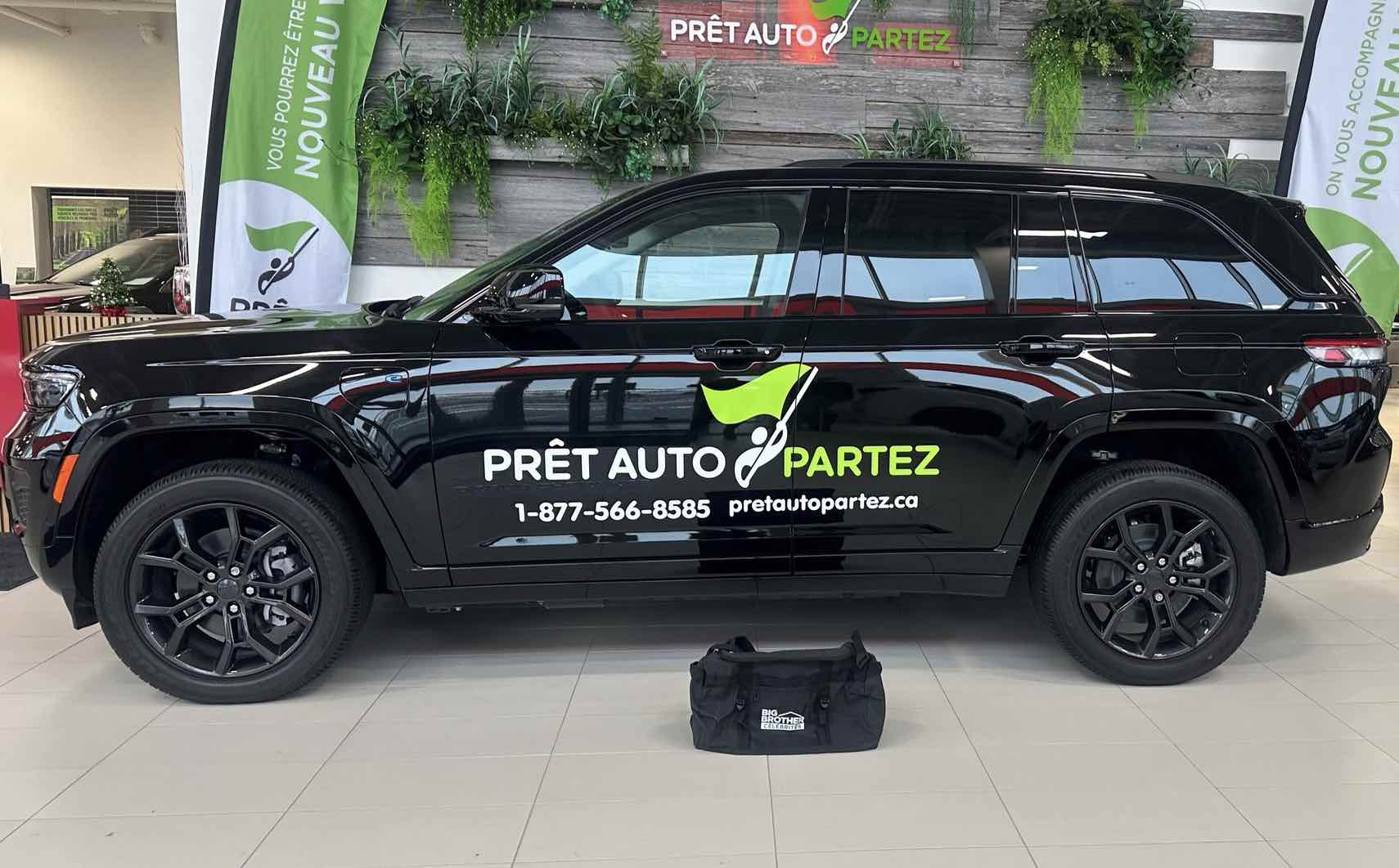 Fier commanditaire de Big Brother Célébrités - Prêt Auto Partez